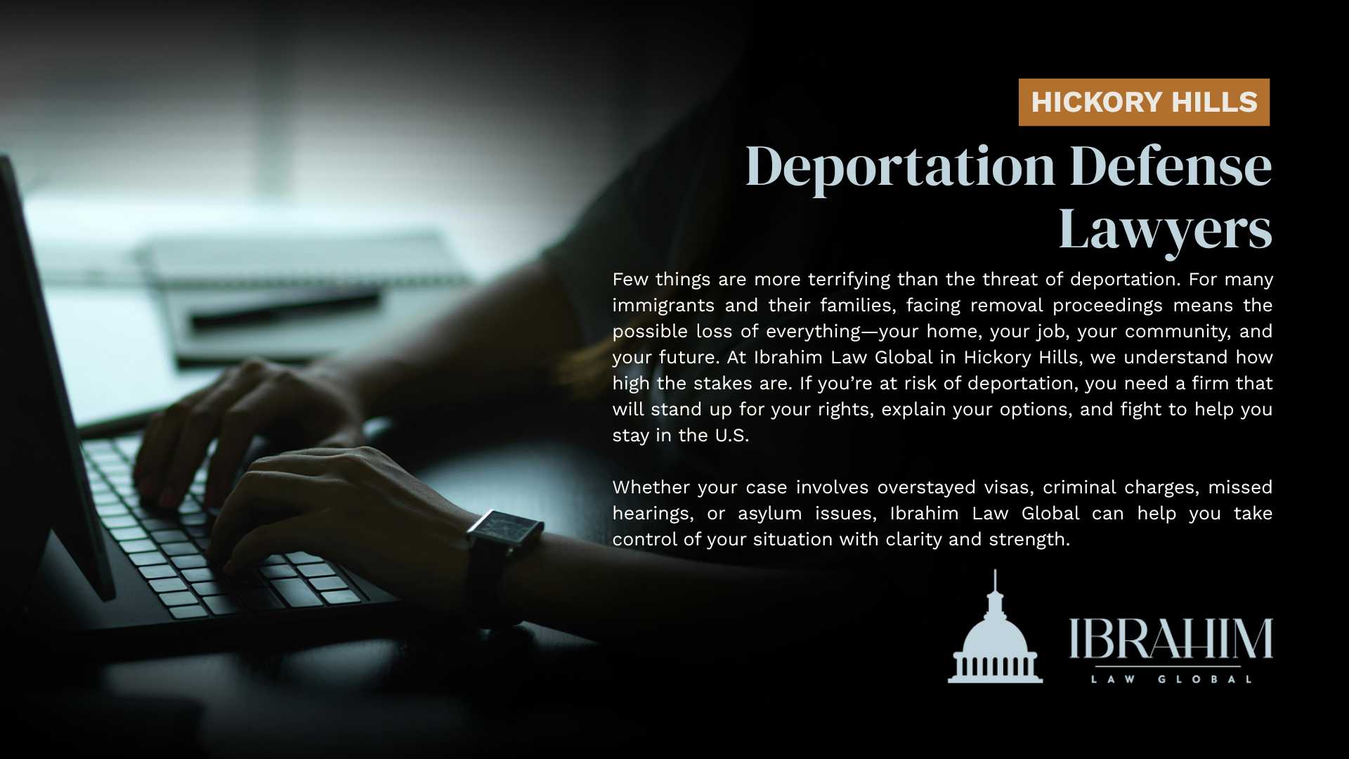Deportation Defense Lawyer Hickery Hills Illinois